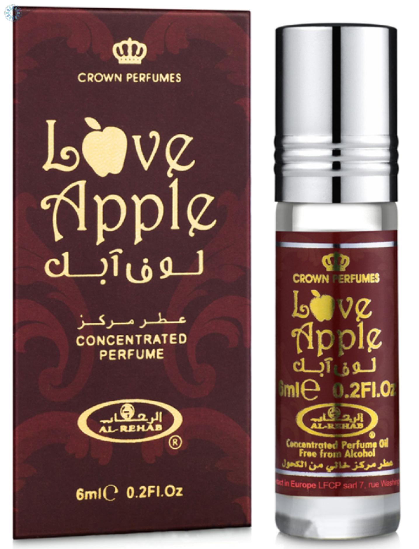 Perfumes › Al Rehab › Love Apple Roll On [6ml Perfume Oil Ittar] By Al ...